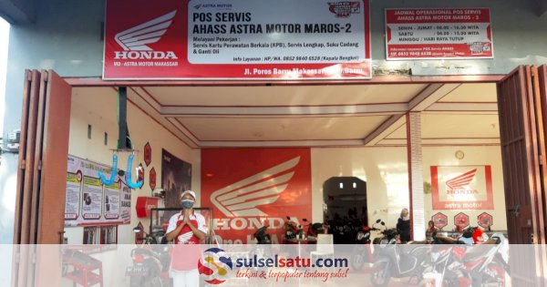 Jelang Pembukaan 28 Pos AHASS Baru, Servis Motor Honda Dapat Bingkisan