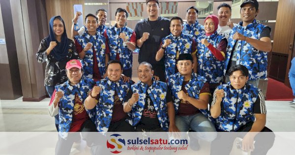 Nurdin Halid dan Kader AMPI Sulsel Sambut Menpora Dito Ariotedjo Nurdin Halid dan Kader AMPI Sulsel Sambut Menpora Dito Ariotedjo