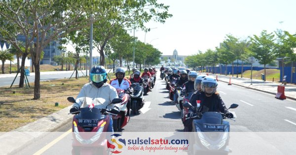 Rayakan Kemerdekaan Indonesia ke-79, Asmo Sulsel City Rolling Convoy ...