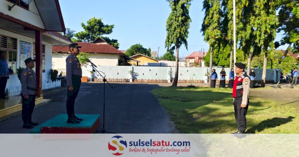 Pimpin Upacara HKN, Kapolsek Arungkeke AKP Baharuddin Ingatkan ...